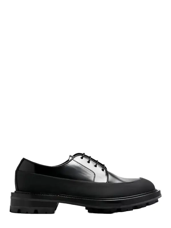 BARRETT Toe Cap Lace-up Derby Shoes - Black