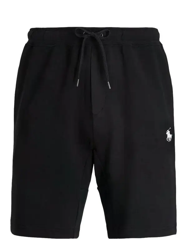 Polo Ralph Lauren Embroidered Track Shorts - Black