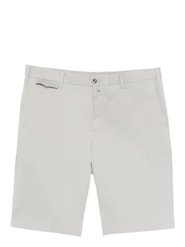 PT TORINO Belt-loops Shorts - Grey
