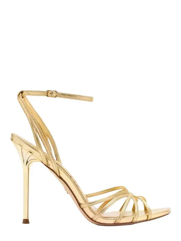 Sam Edelman Lili Strappy Heeled Pumps - Gold