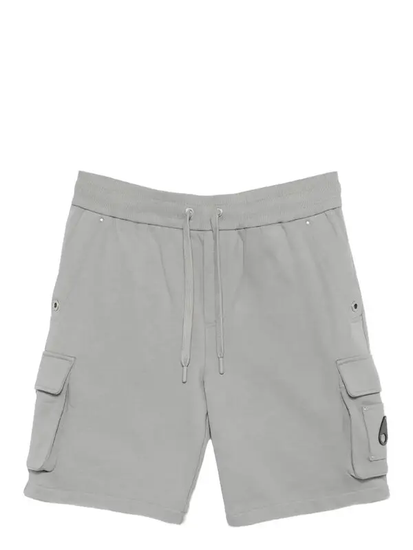 Moose Knuckles Drawstring Cargo Shorts - Grey