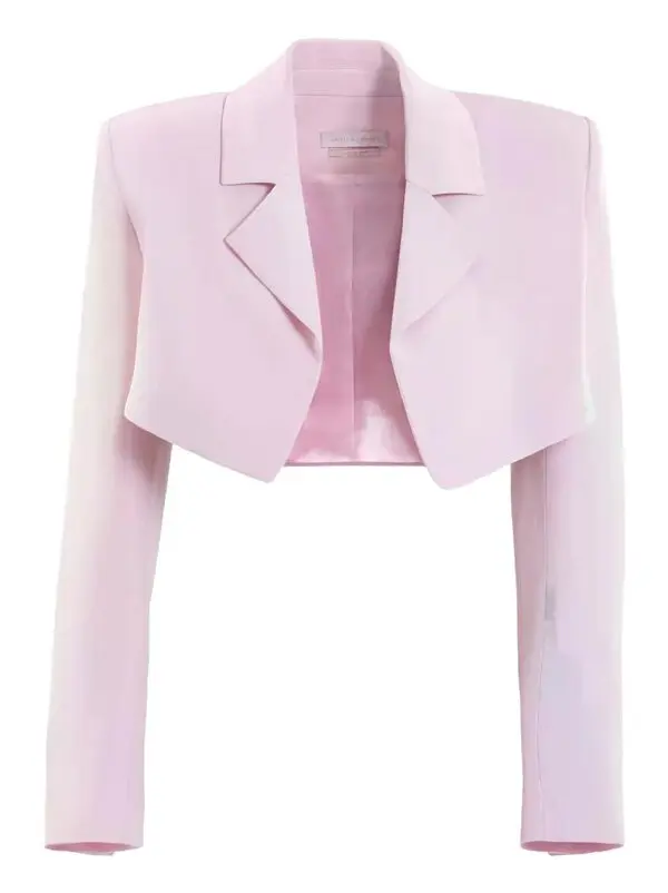 SAIID KOBEISY Cropped Blazer - Pink