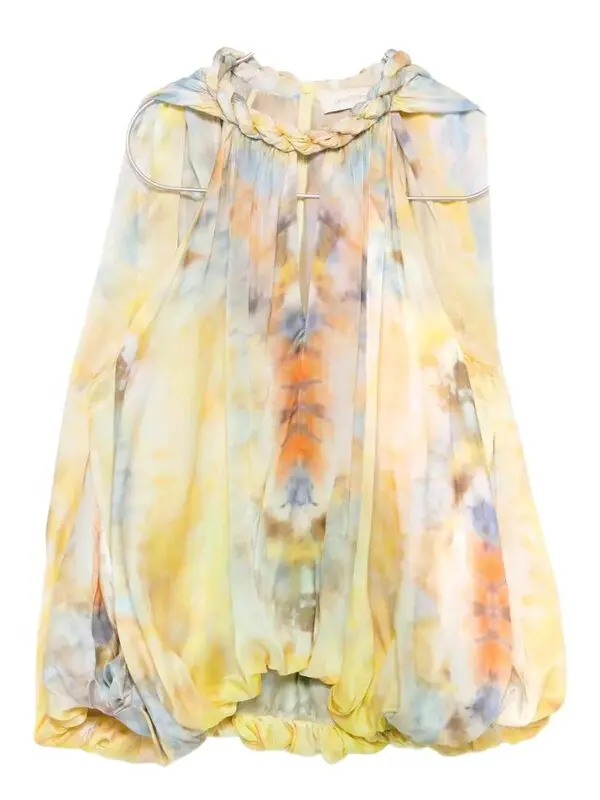 Zimmermann Alchemy Twist Billow Blouse - Yellow