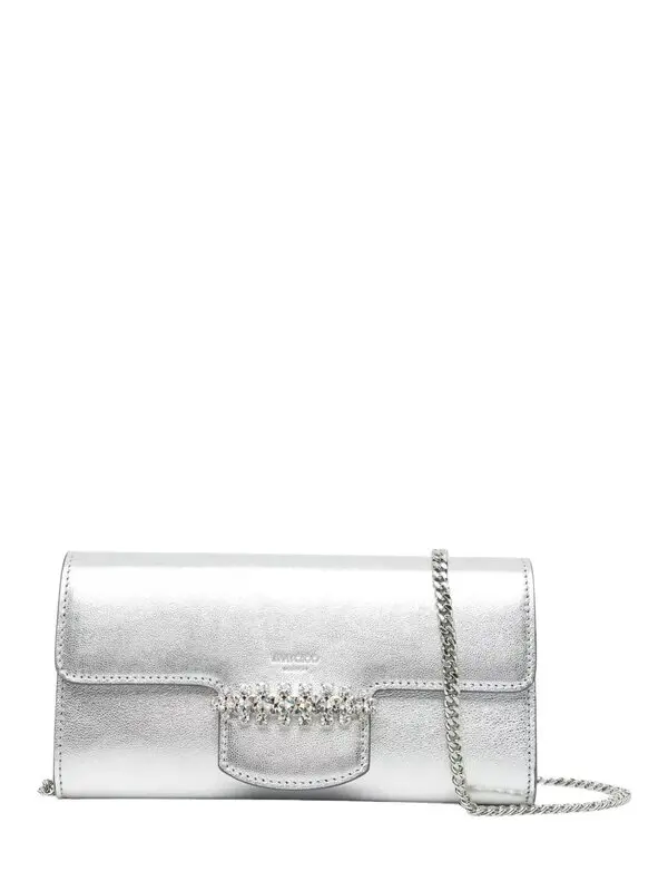 JIMMY CHOO Bing Mini Bag - Silver