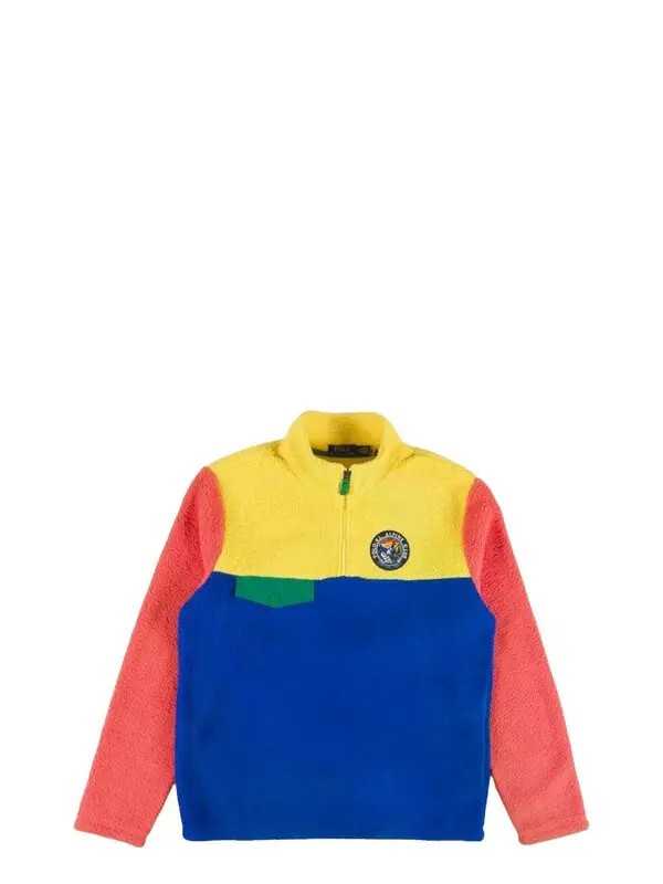 Polo Ralph Lauren Colour-block Logo Sweatshirt - Blue