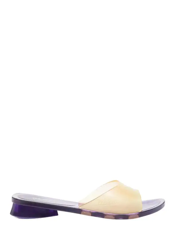 Melissa Real Jelly Kim Slides - Purple