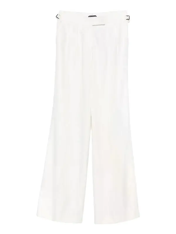 TOM FORD Pleat-detail Trousers - Neutrals