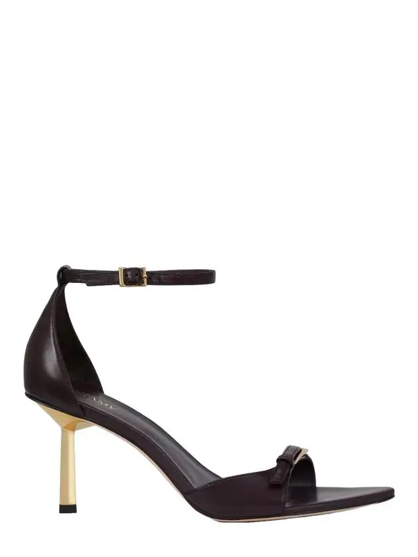POTAMY Buckle-strap Leather Sandals - Brown