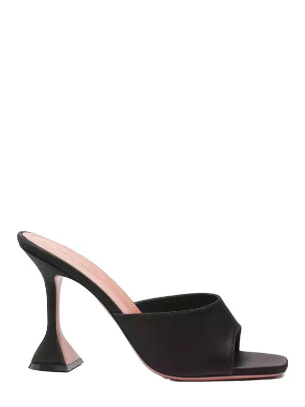 Amina Muaddi Lupita Sandals - Black