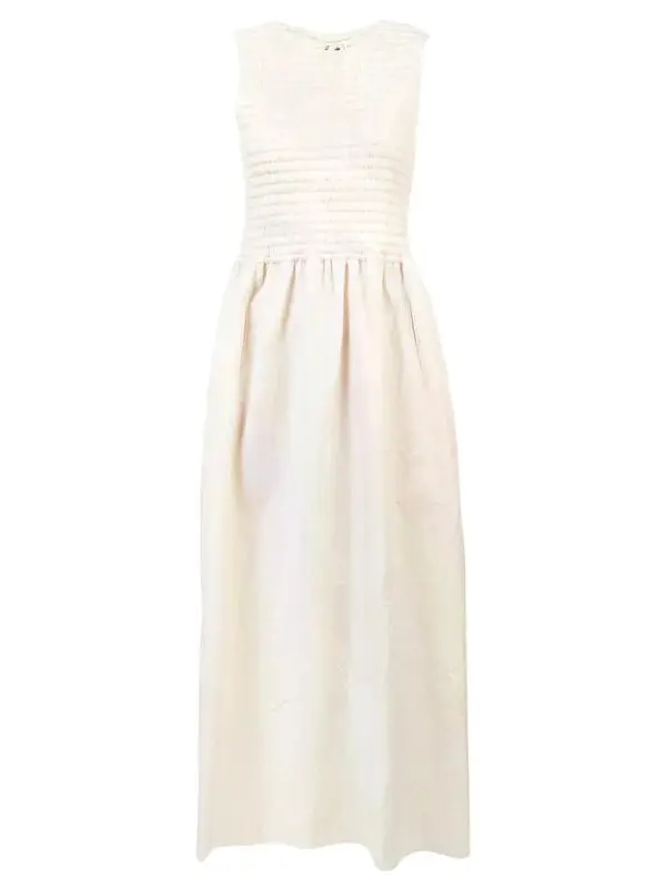 UMA WANG Sleeveless Maxi Dress - Neutrals