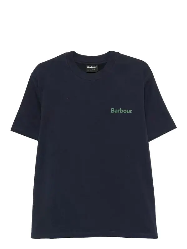 Barbour Logo-print T-shirt - Blue