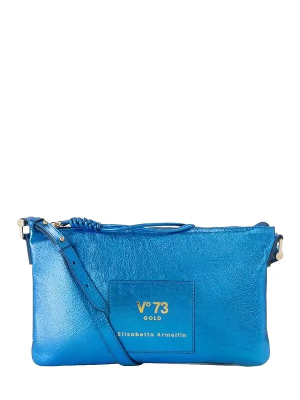 V°73 Logo-patch Shoulder Bag - Blue
