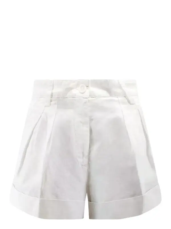 Aspesi Pleated Shorts - White