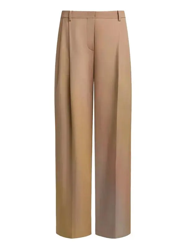 12 STOREEZ Pleated Trousers - Neutrals