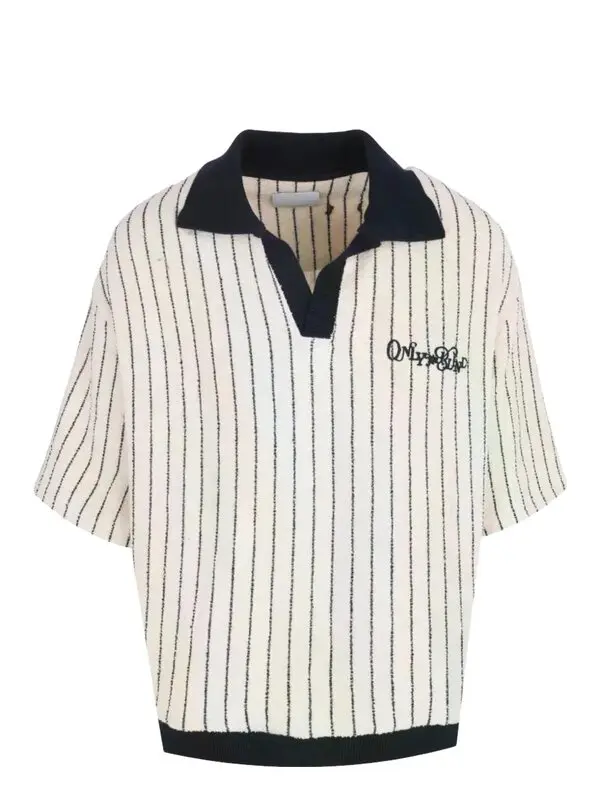 ONLY THE BLIND Riviera Striped Top - Neutrals