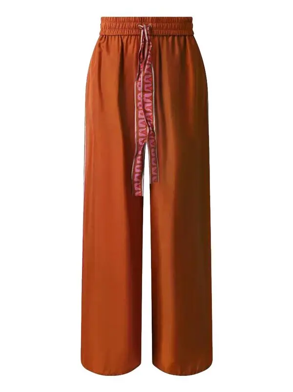 Zimmermann Zig Zag Relaxed Trousers - Orange