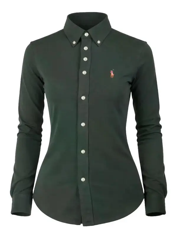 Polo Ralph Lauren Buttoned Long-sleeved Shirt - Green