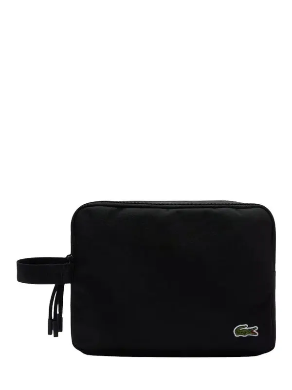 Lacoste Logo Wash Bag - Black