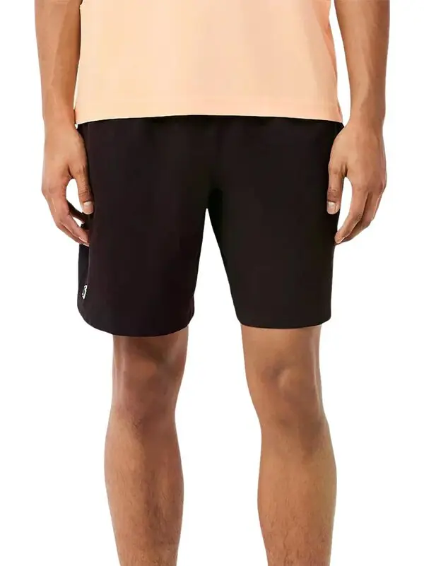 Lacoste Drawstring Waistband Shorts - Brown
