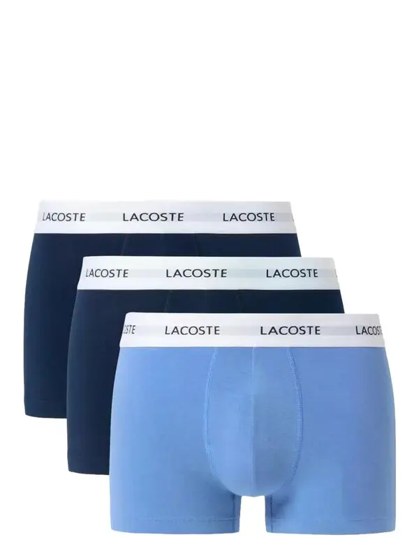 Lacoste Logo Waistband Shorts - Blue