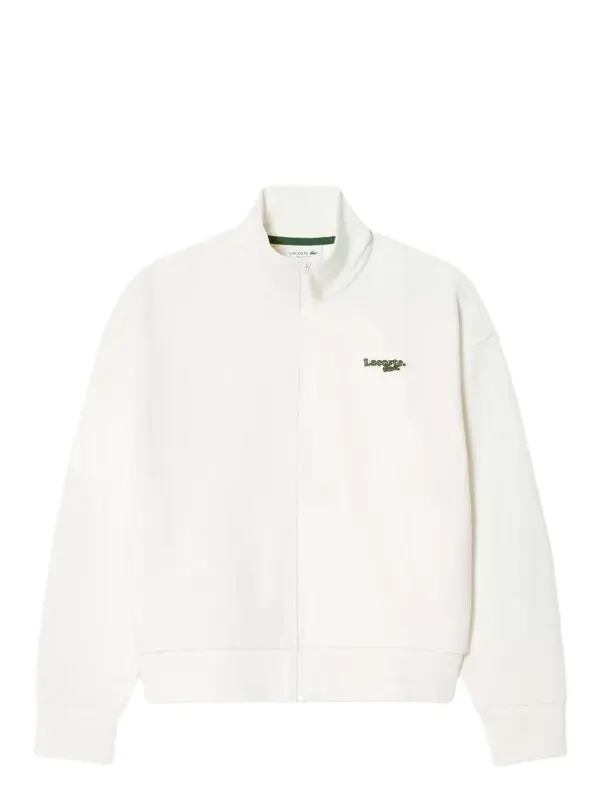 Lacoste Embroidered-logo Jacket - White