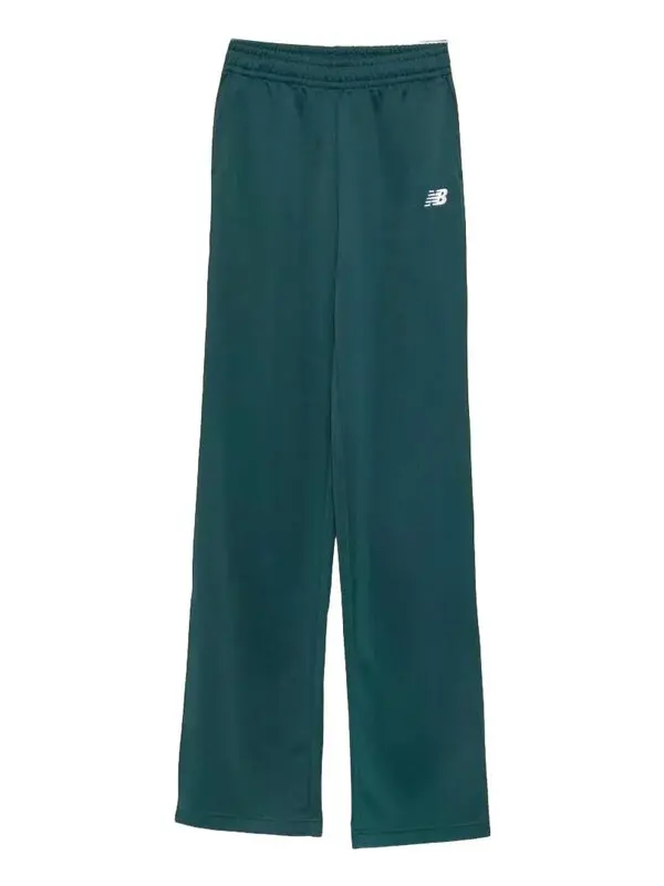 NEW BALANCE Interlock Side-stripe Track Pants - Green
