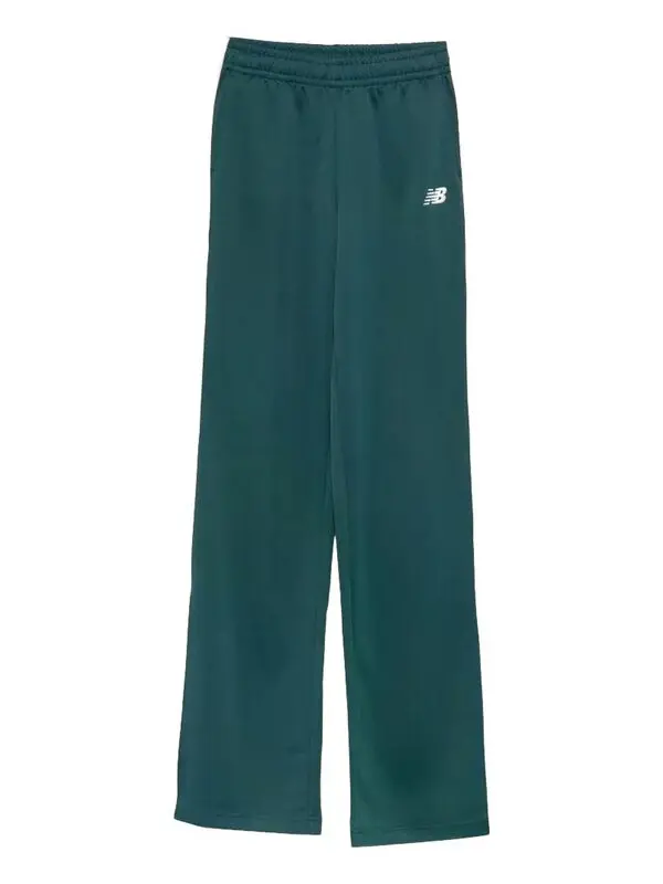 NEW BALANCE Interlock Side-stripe Track Pants - Green