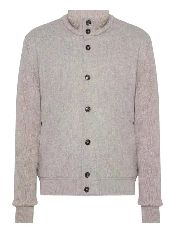 TOMBOLINI Button-down Jacket - Grey