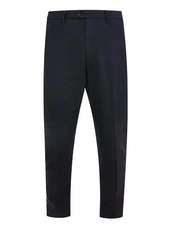 Corneliani Dyed And Washed Trousers - Blue