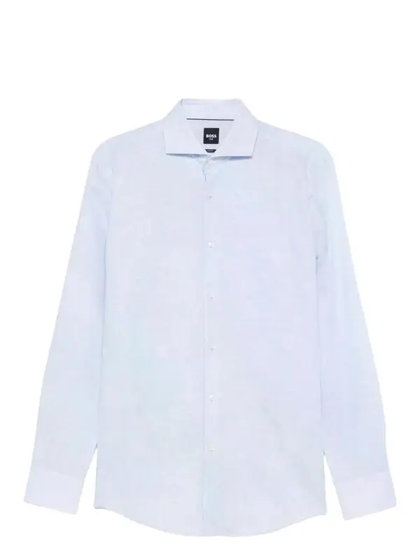 BOSS H-hank Buttoned Shirt - Blue