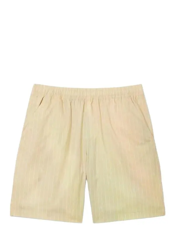 Lacoste Striped Shorts - Neutrals