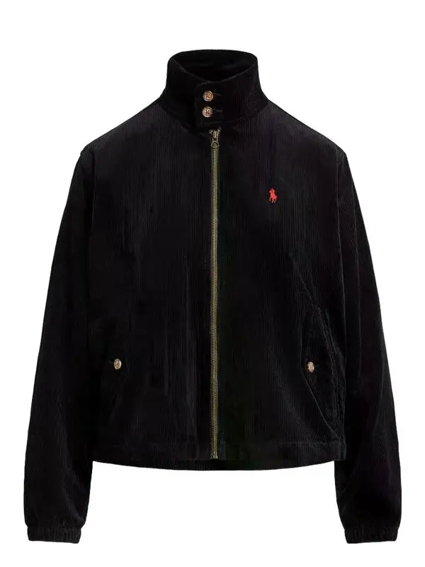 Polo Ralph Lauren Corduroy Zip Jacket - Black