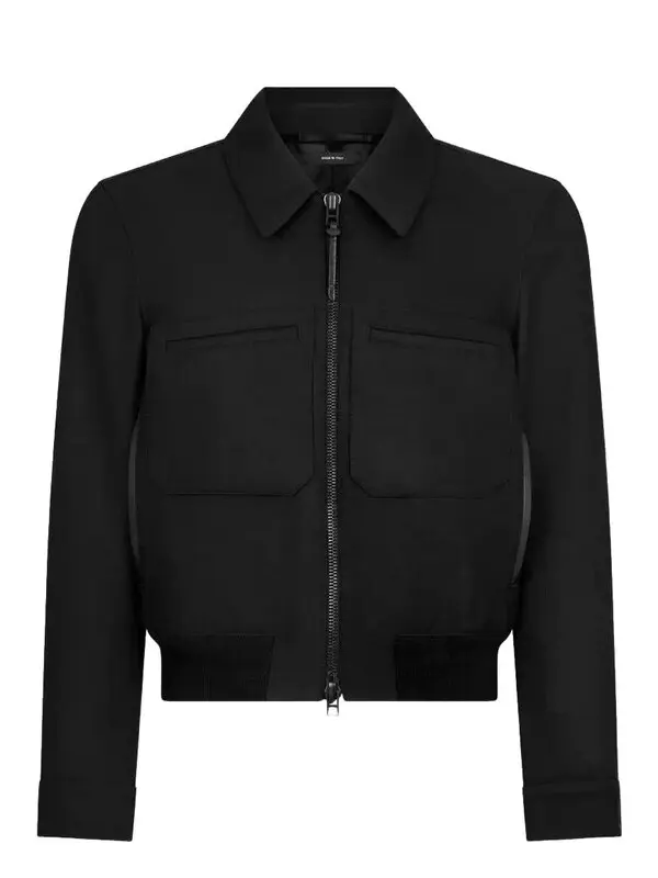 TOM FORD Zip Pocket Jacket - Black