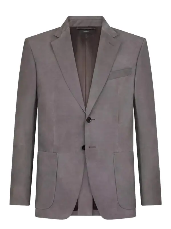 TOM FORD Pocket Button Blazer - Grey