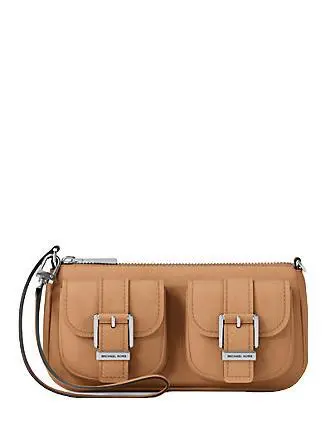 Michael Kors Zoe Small Nubuck Convertible Pochette - Brown