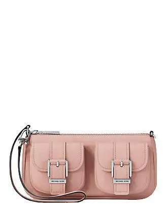 Michael Kors Zoe Small Nubuck Convertible Pochette - Pink