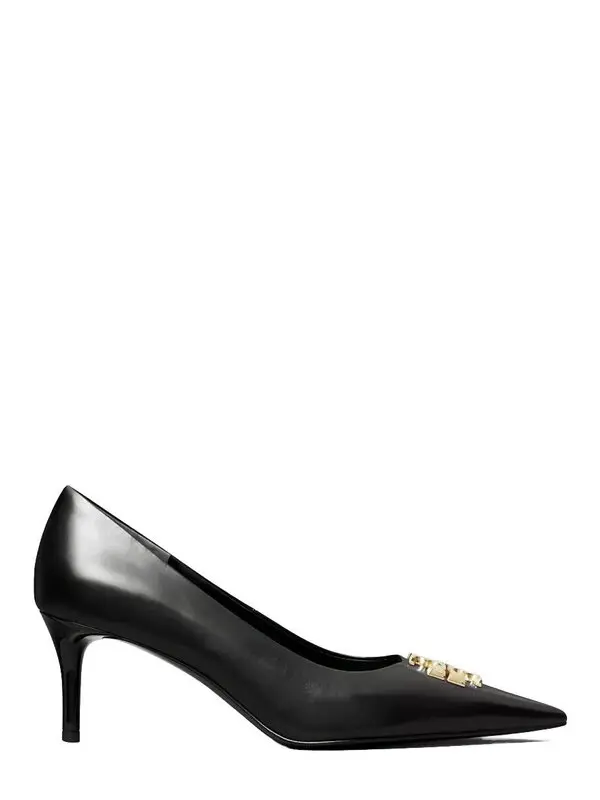 Tory Burch Eleanor Logo-detail Pumps - Black