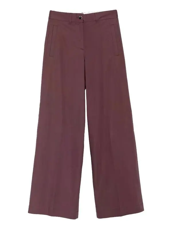NINE:INTHE:MORNING Astrid Pocket Trousers - Purple
