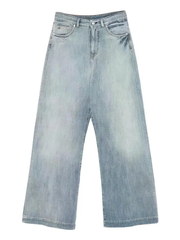 NINE:INTHE:MORNING Audrey Pocket Jeans - Blue
