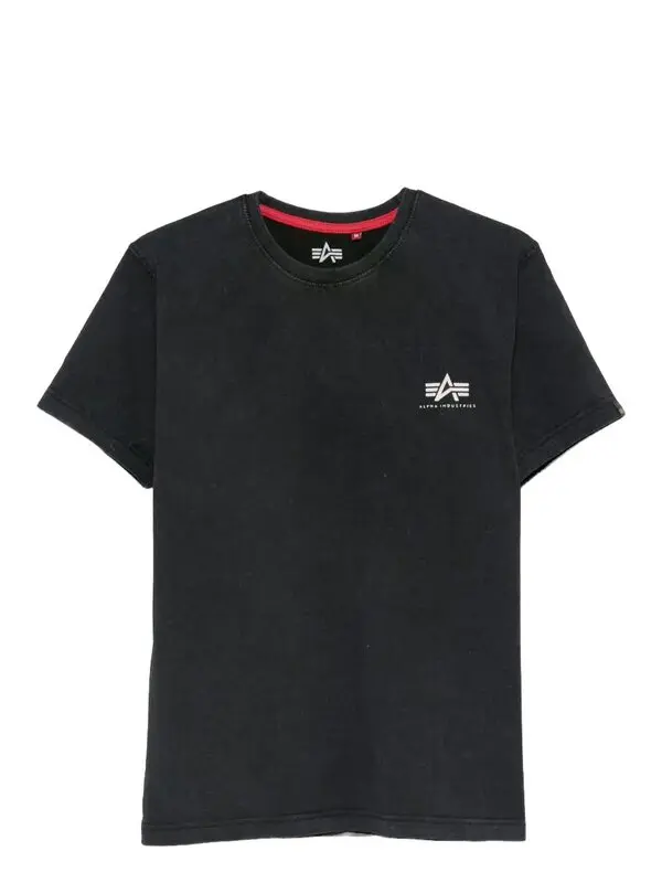 Alpha Industries Logo-print T-shirt - Black