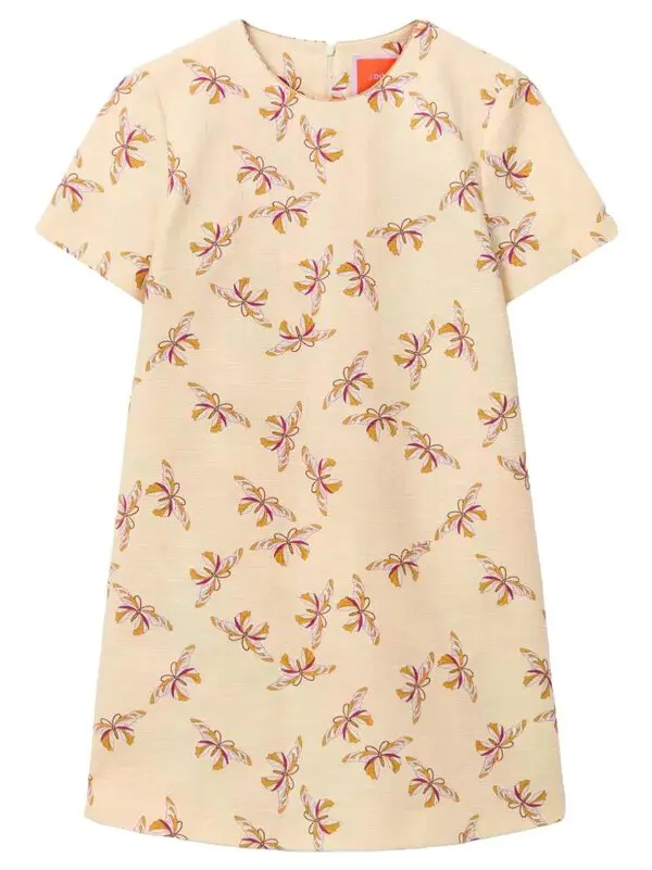 La DoubleJ Mini Swing Printed Dress - Neutrals