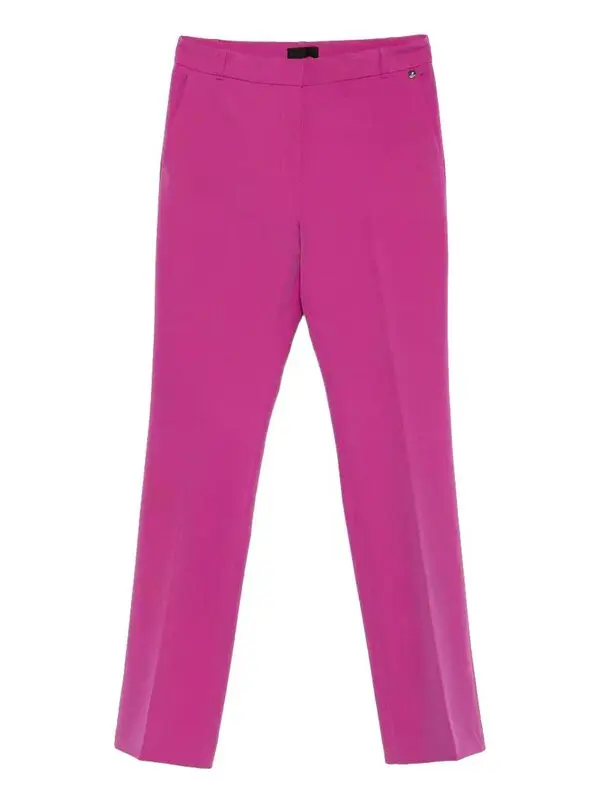 Liu Jo Belt-loop Pocket Trousers - Pink