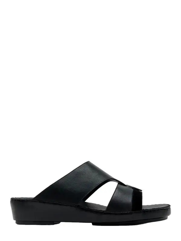 FORSA Fahed Slip-on Sandals - Black