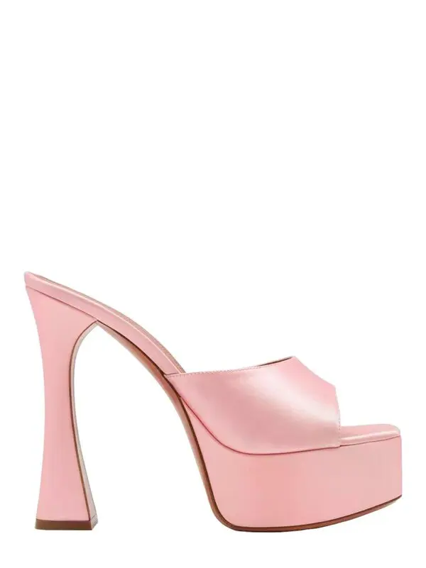 Amina Muaddi 140mm Dalida Heeled Sandals - Pink