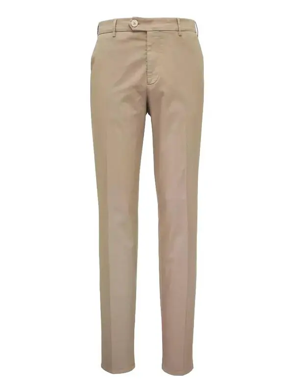 Brunello Cucinelli Buttoned Trousers - Neutrals