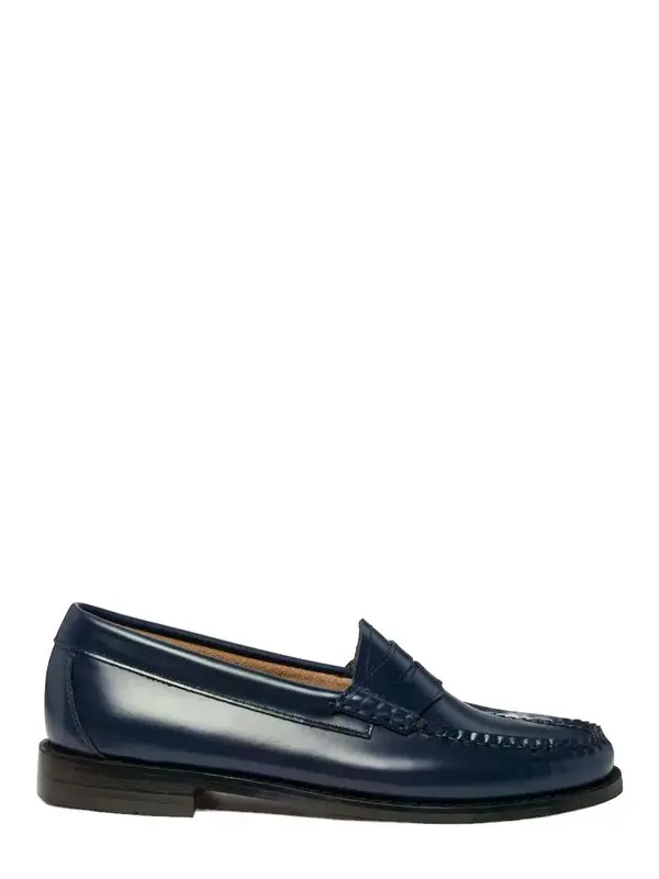 G.H.BASS Penny Leather Loafers - Blue