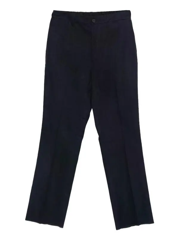 HEVO Elasticated-waist Trousers - Blue
