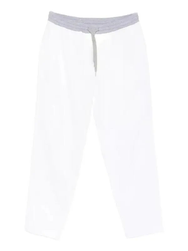 Brunello Cucinelli Pocket Drawstring Track Pants - White