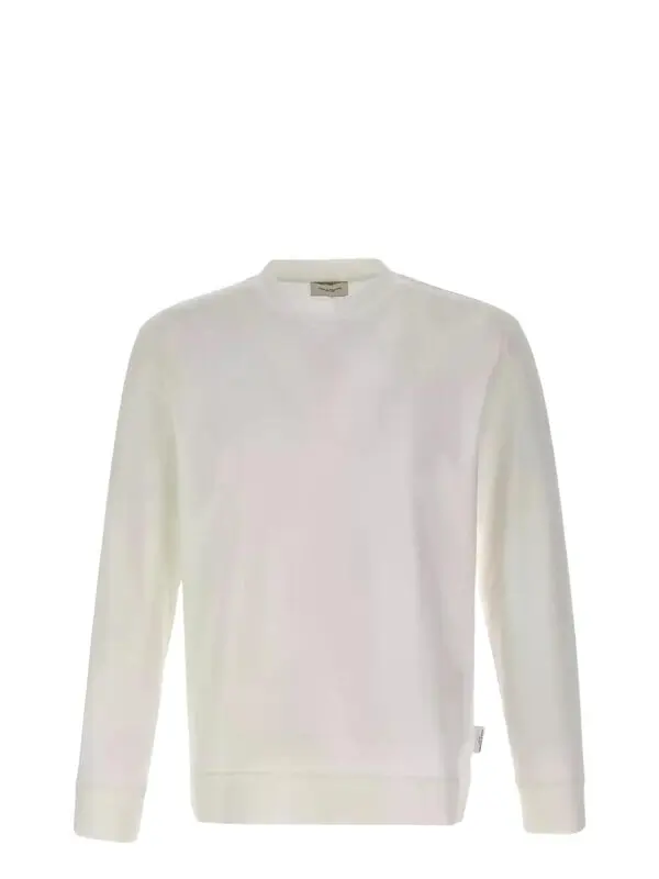 PAOLO PECORA Long-sleeved Crewneck Sweatshirt - White