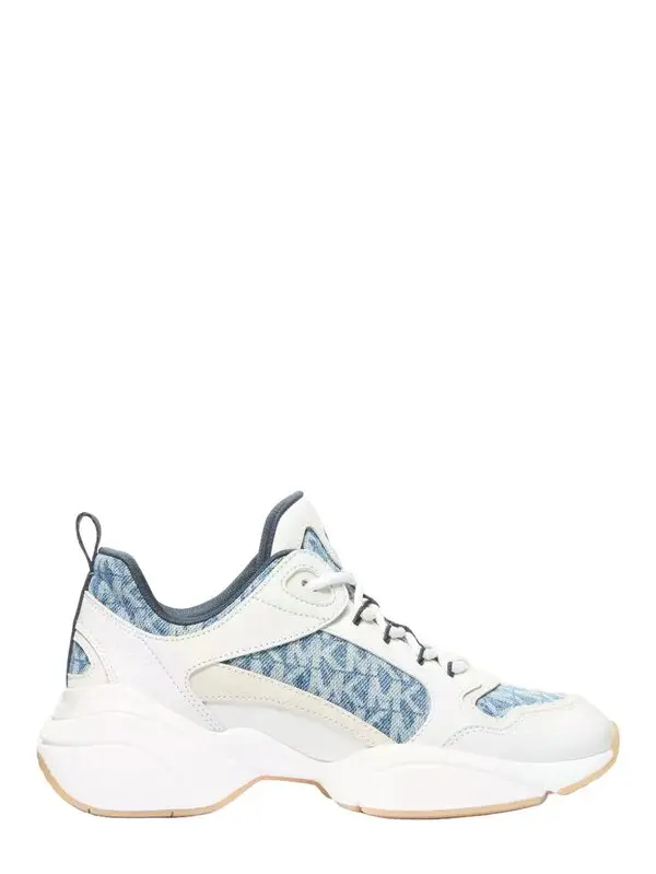 Michael Kors Logo-print Sneakers - White